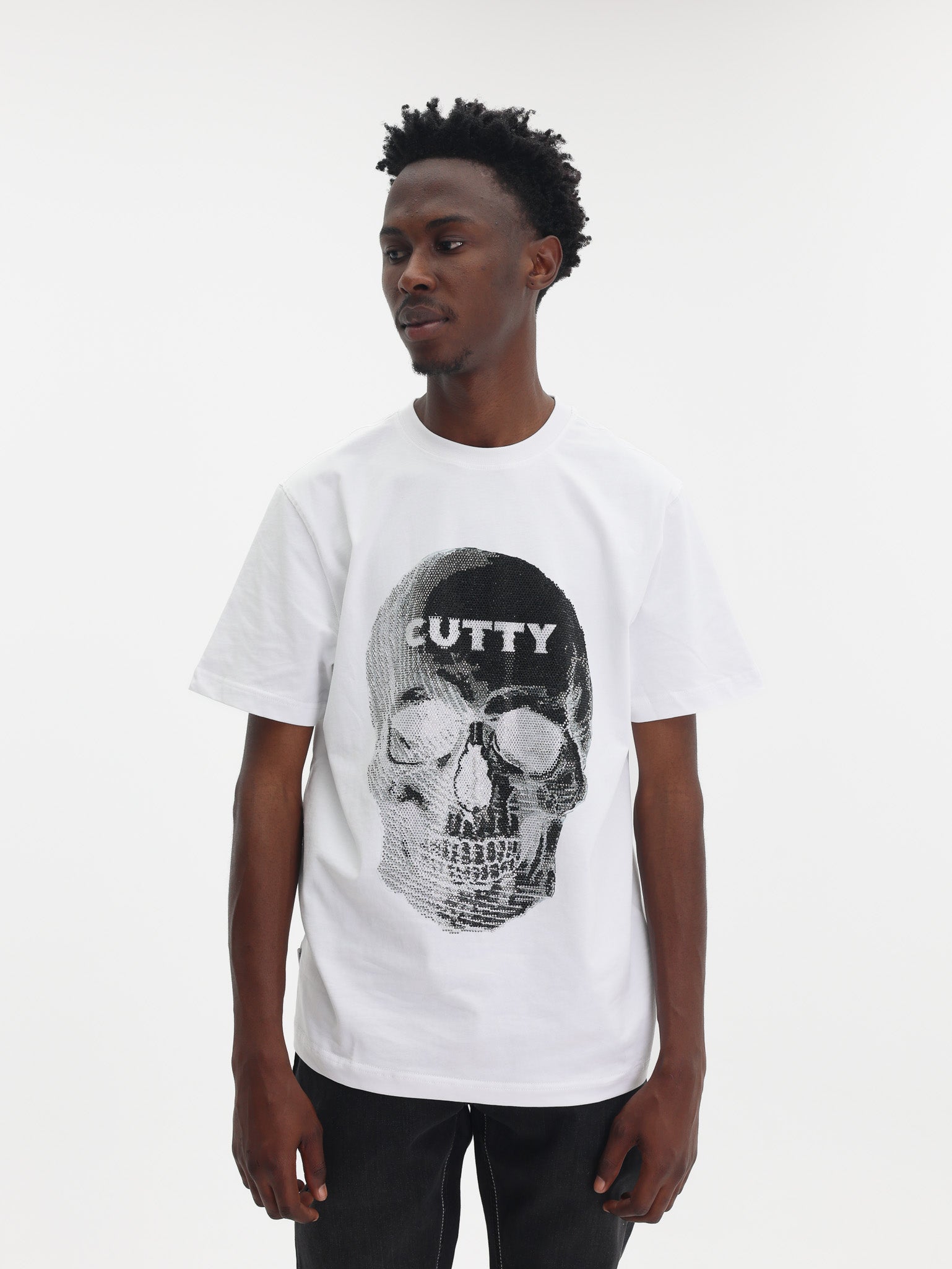 Cutty T-Shirt Skull Logo White – Colt 45