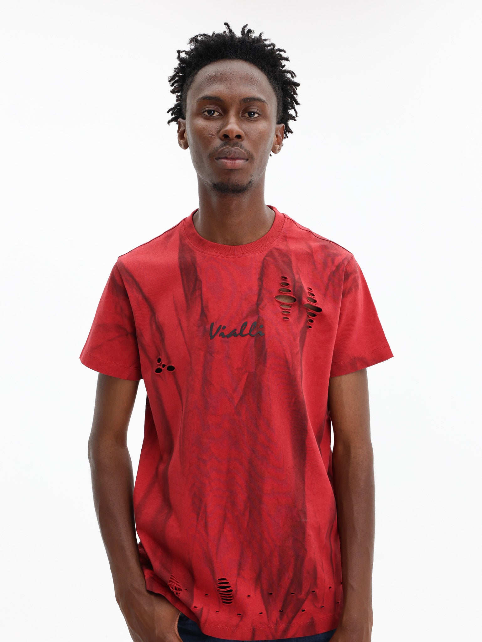Vialli T-Shirt Longe Red – Colt 45