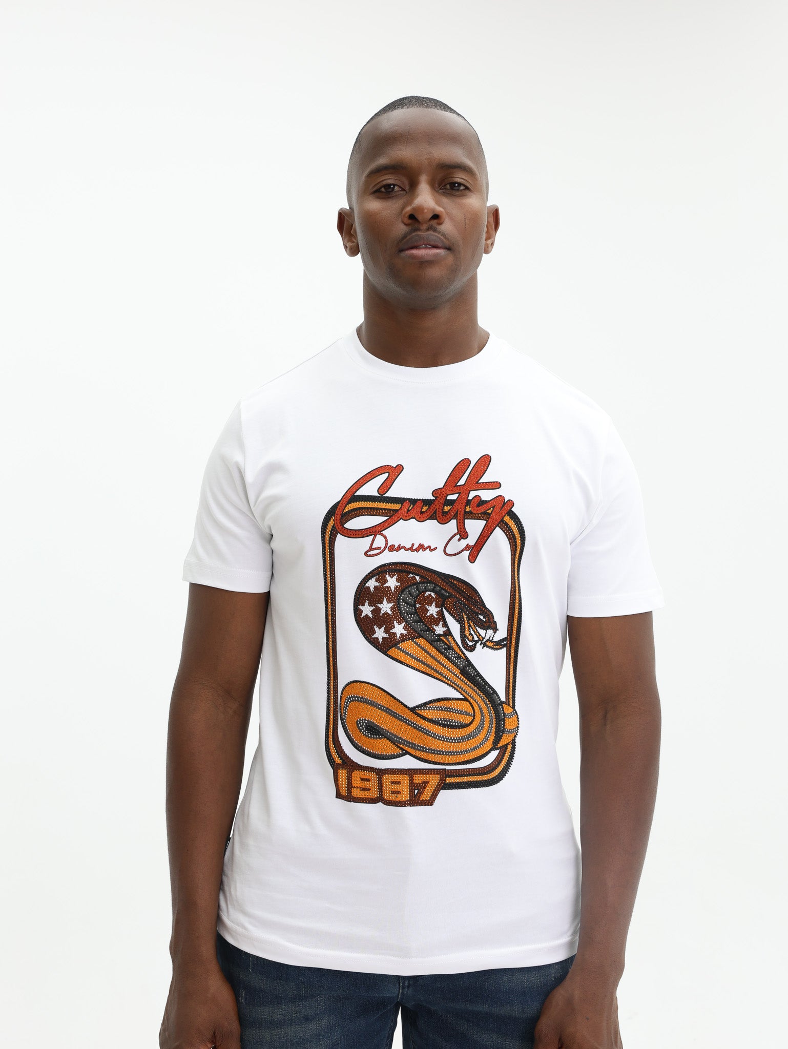 Cutty T-Shirt Cobra White – Colt 45