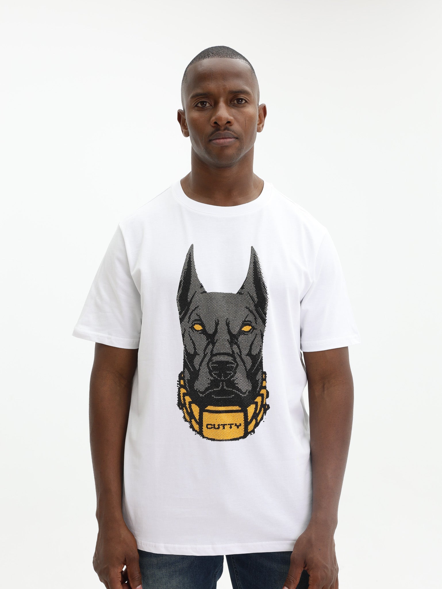 Cutty T-Shirt Dog Logo White – Colt 45