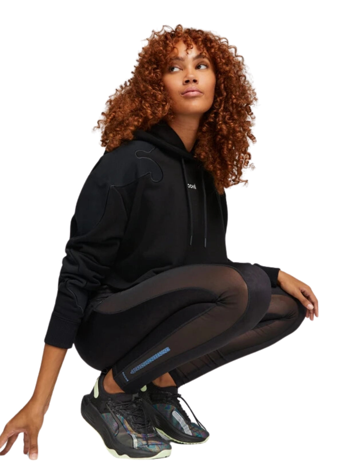 Puma Sweater Ladies X Koche Hooide Cropped Black – Colt 45
